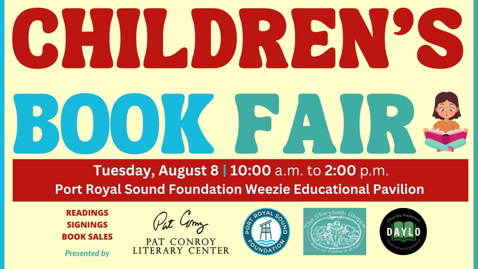 Children's Book Fair 2023 - Pat Conroy Literary Center