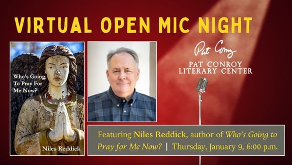 January 2025 Virtual Open Mic Night - Pat Conroy Literary Center
